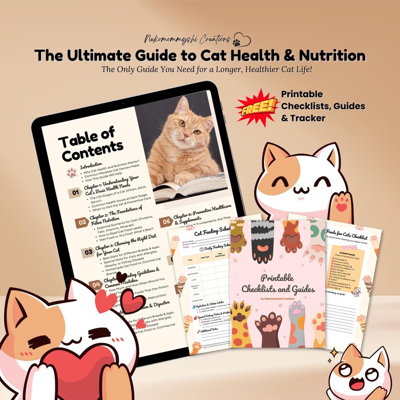 The Ultimate Guide to Cat Health and Nutrition: Essential Care Tips for ...