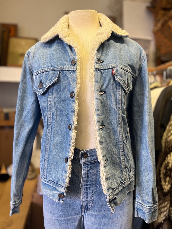 Vintage Levi’s Sherpa Denim Jacket - Gem