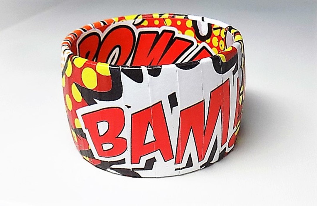 Comic Bracelet - Comic Book Bracelet - Comic Expression Jewelry - Super ...