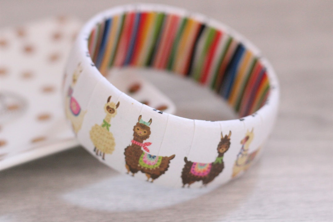 Llama Bracelet Llama Bangle Bracelet Llama Jewelry Llama - Etsy