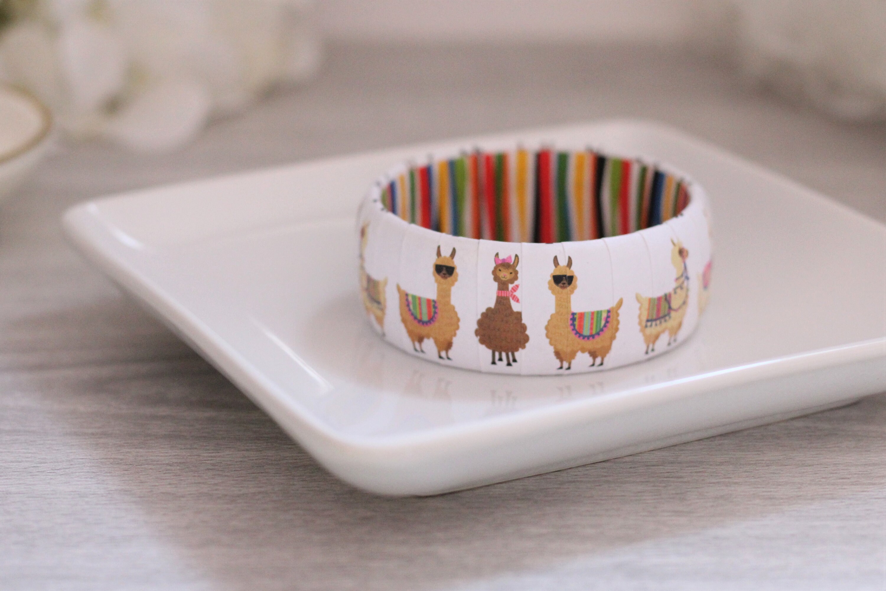 Llama Bracelet Llama Bangle Bracelet Llama Jewelry Llama | Etsy