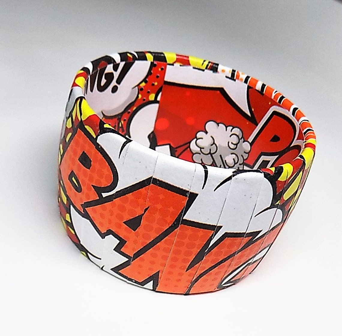 Comic Bracelet Comic Book Bracelet Comic Expression - Etsy