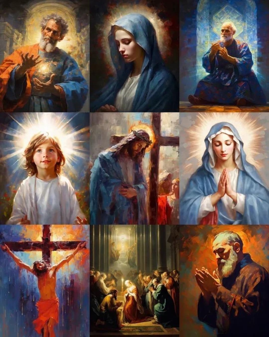 Catholic Sacred Art Midjourney Prompts, AI Prompts for Holy & Religious ...