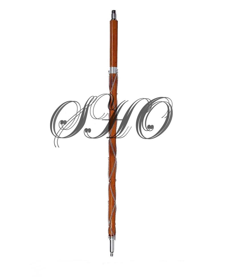 Major Mace Stave Drum Stick Plain Head With Lion & Crown Top - Etsy ...