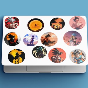 Dragon Ball Anime Stickers | Printable & Digital Download | Stickers ...