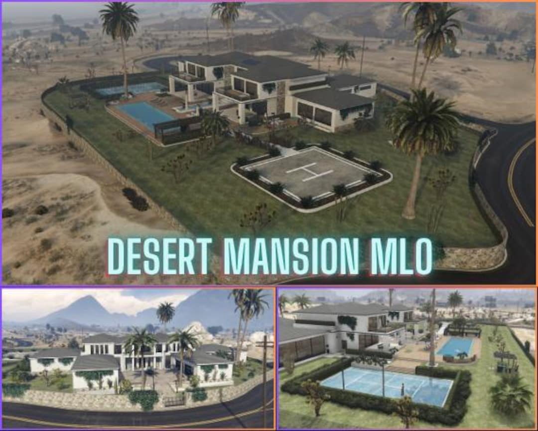 Fivem Desert Mansion MLO: Cartel Compound & Billionaire Hideaway - Etsy UK