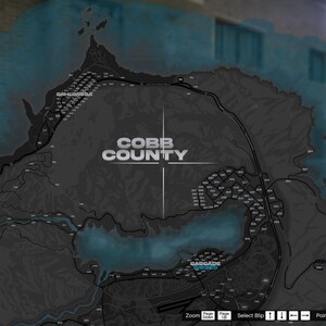 Black Atlanta Minimap Fivem Ready With Postals - Etsy