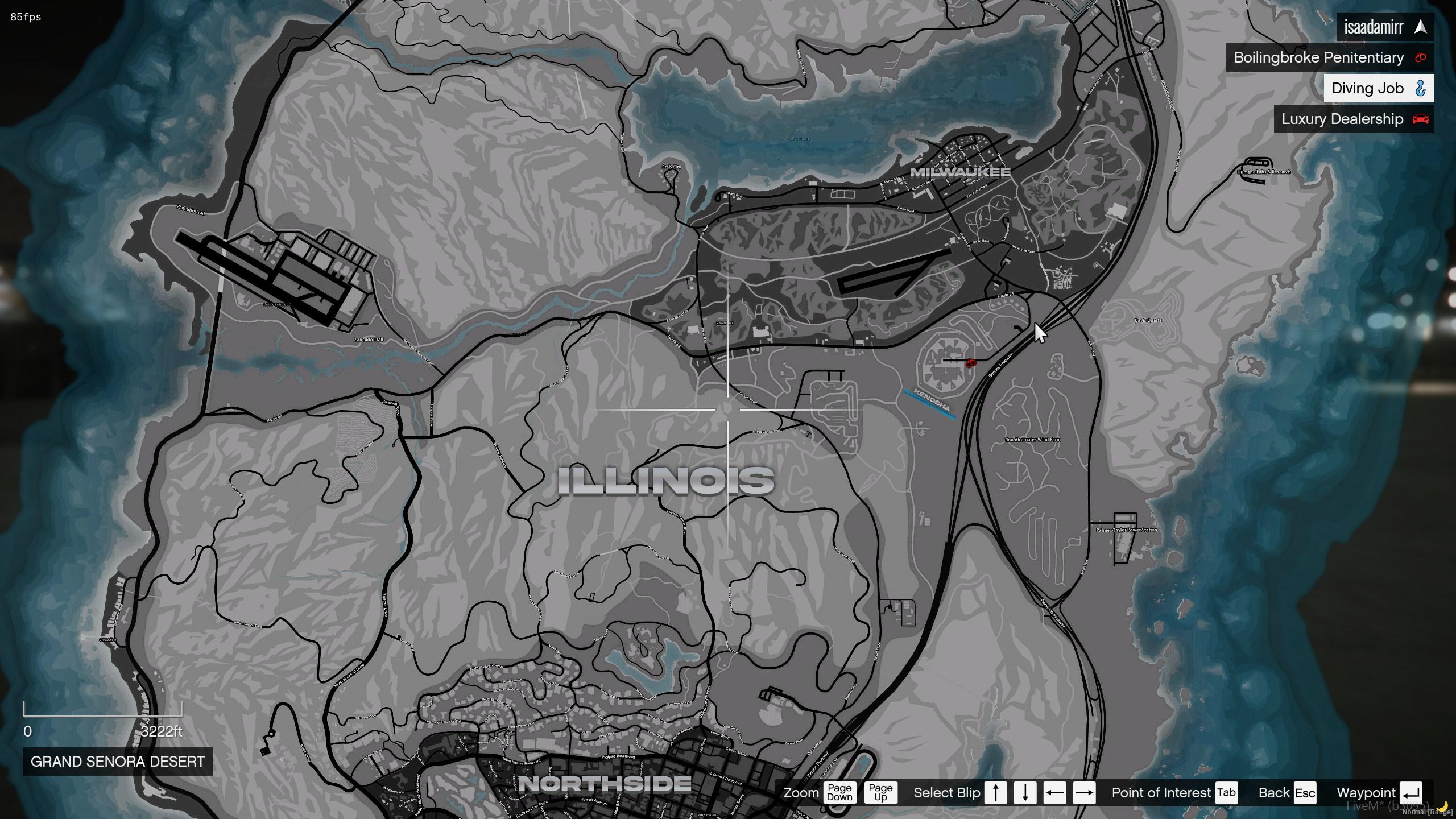 Black Chicago Minimap Fivem Ready - Etsy