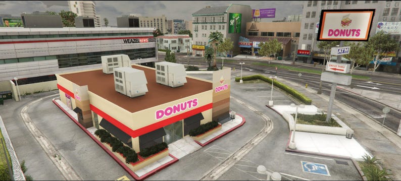 Fivem MLO Donut Shop | Donut Restaurant MLO Fivem | Fivem Ready MLO - Etsy