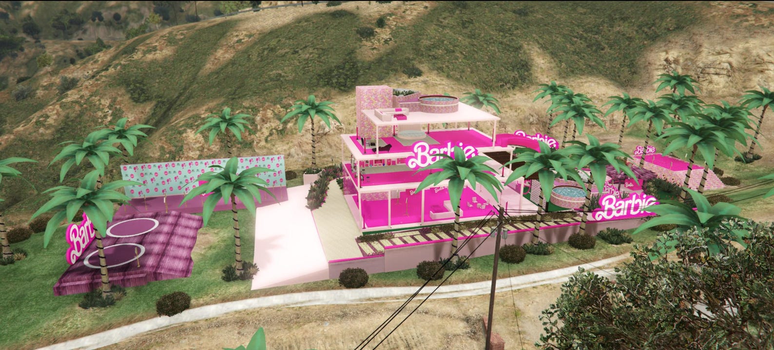 Fivem MLO Pink Mansion | Iconic Pink Home | Fivem Ready MLO - Etsy