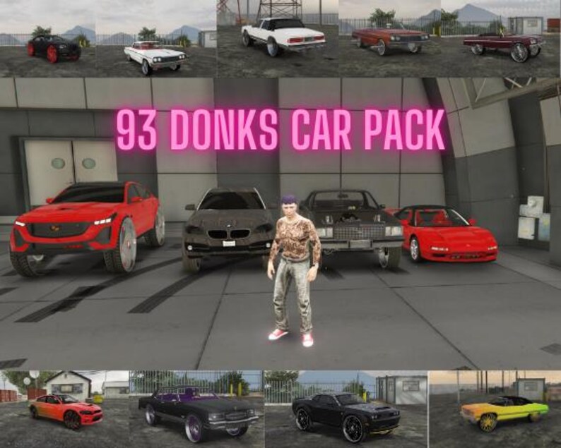 93 Donks Car Pack Fivem Ready - Etsy
