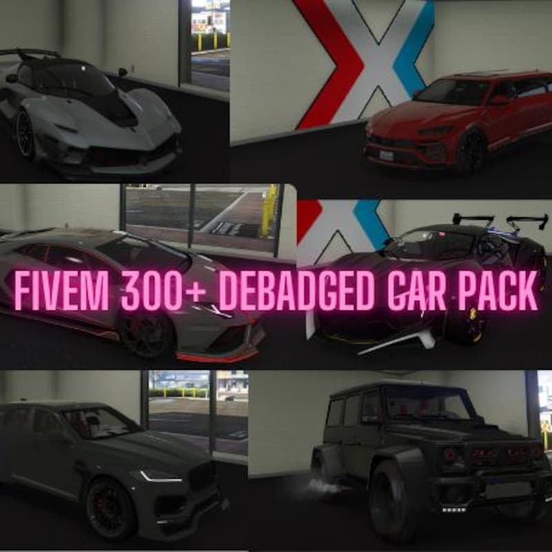Debadged Fivem Car Packs - Etsy
