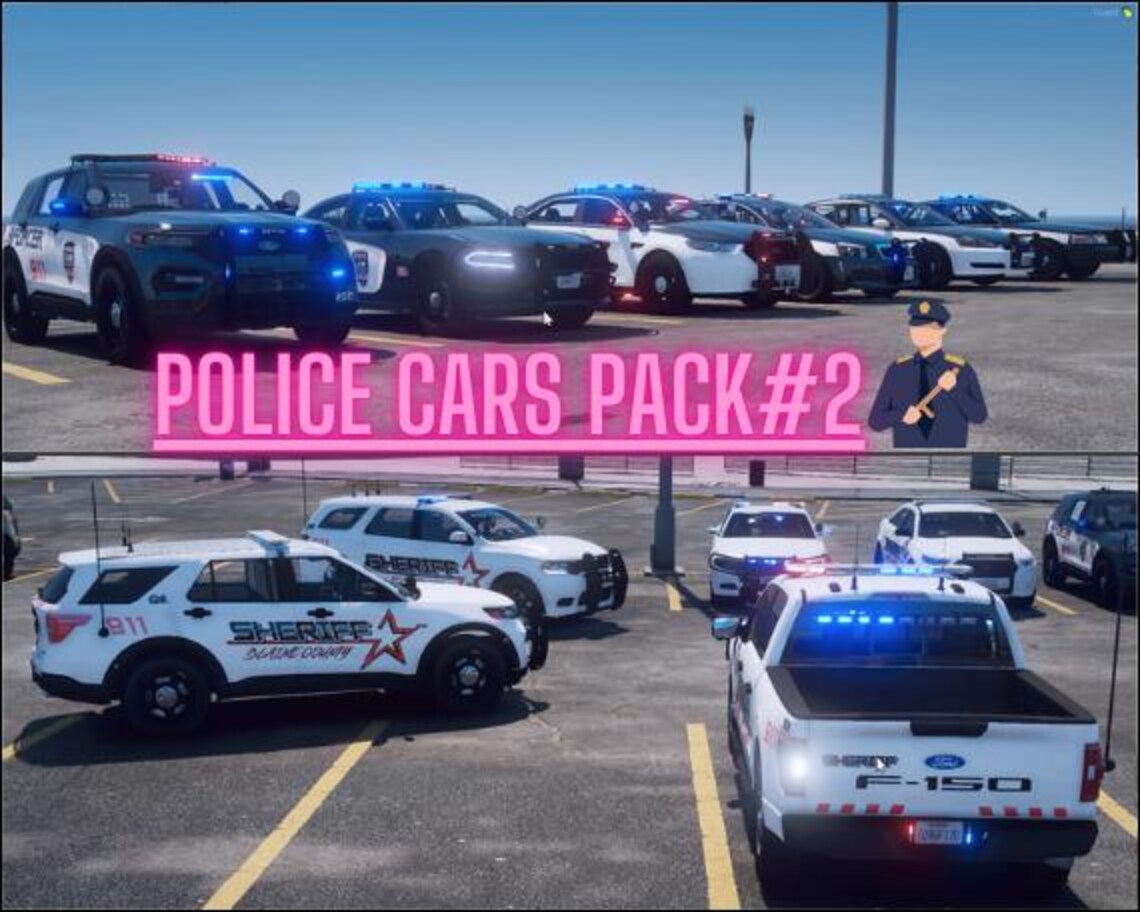 Police Cars Pack Fivem | Fivem Ready | LSPD Cars Pack | 19 LSPD Cars ...