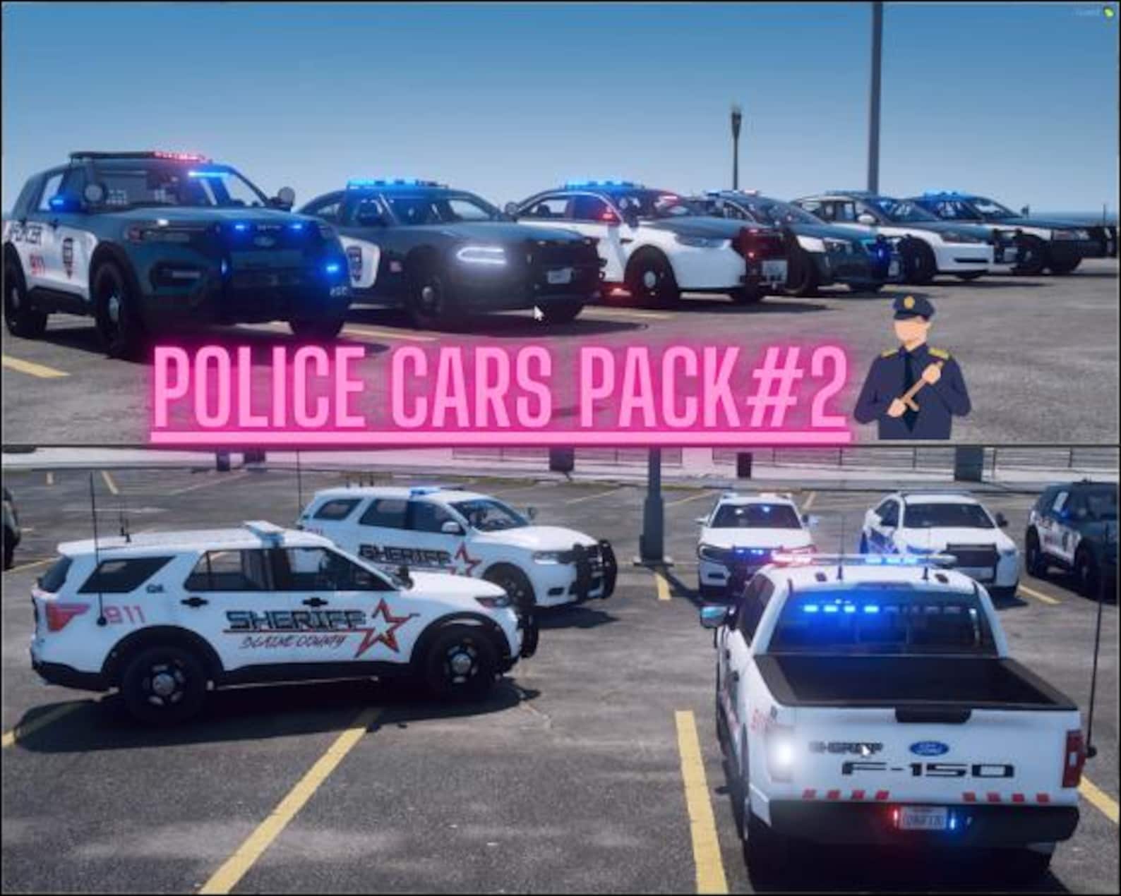 Police Cars Pack Fivem | Fivem Ready | LSPD Cars Pack | 19 LSPD Cars ...