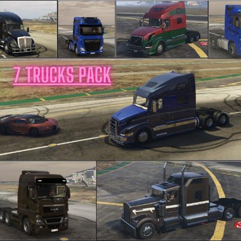 Towing a semi tractor - Etsy.de