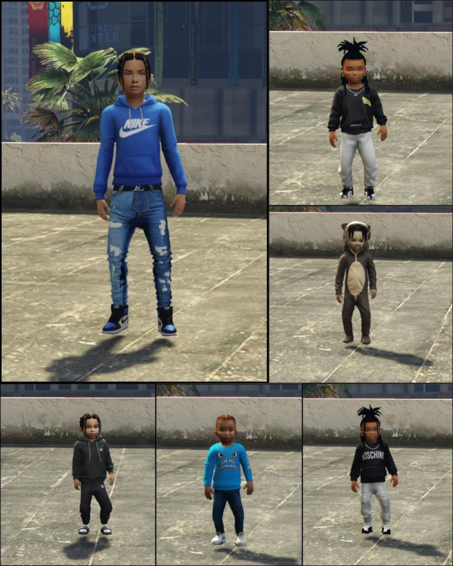 46 Baby Peds Pack Fivem | Fivem Ready Baby Peds | Custom Baby Peds ...