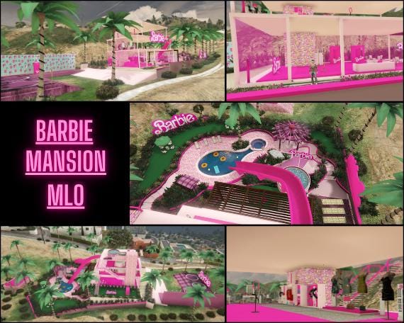 FiveM MLO Pink Mansion | Kultige Pink Home | FiveM Bereit MLO - Etsy.de