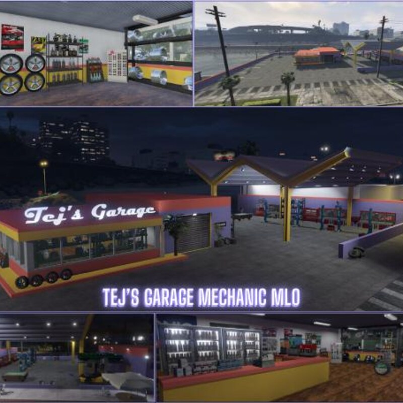 Fivem Mechanic Shops Mlo - Etsy