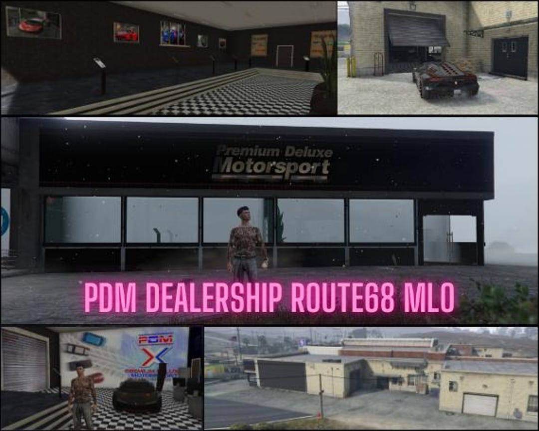 Fivem Luxury Car Showroom | PDM Dealership MLO - Route 68 - Etsy