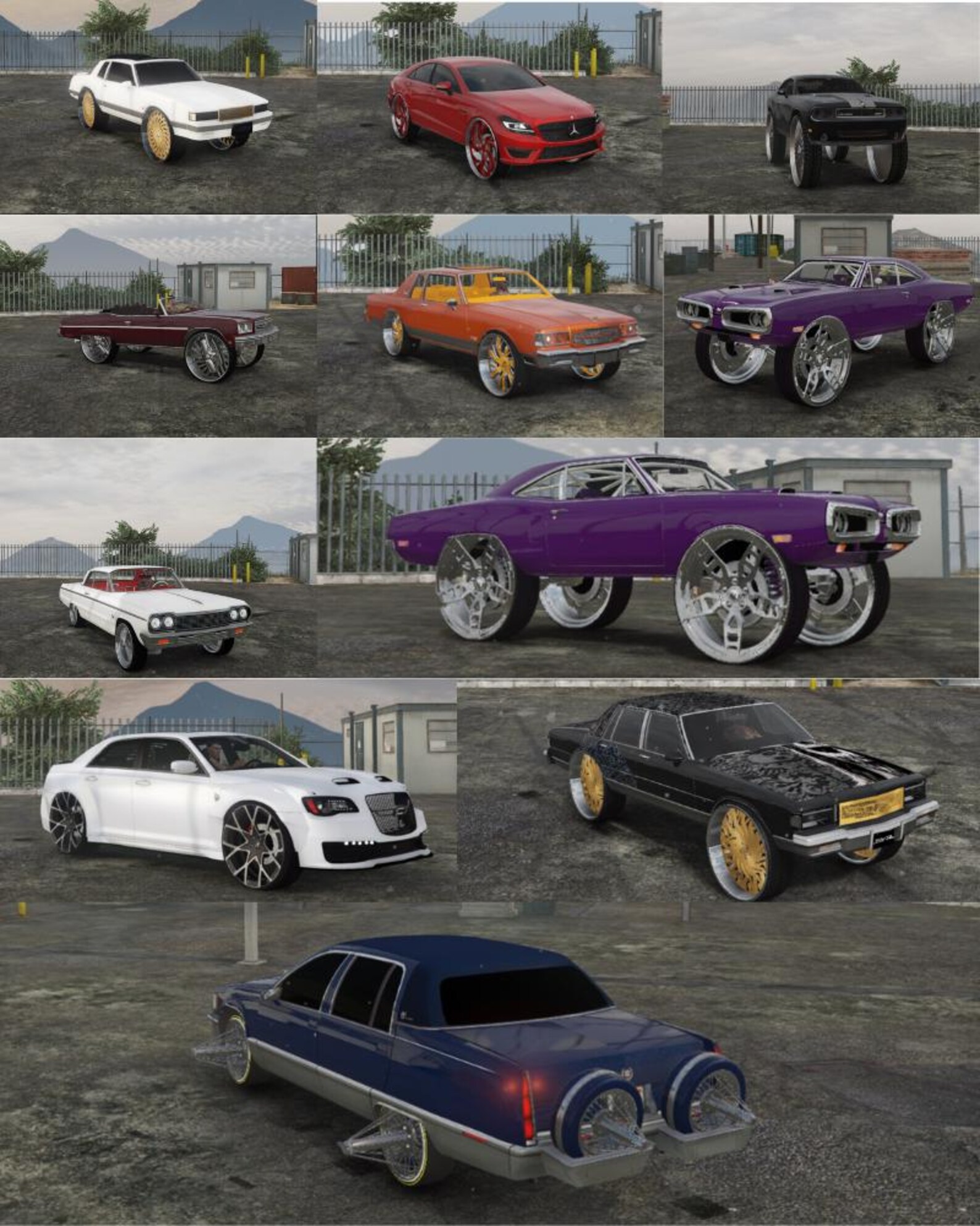 93 Donks Car Pack Fivem Ready - Etsy