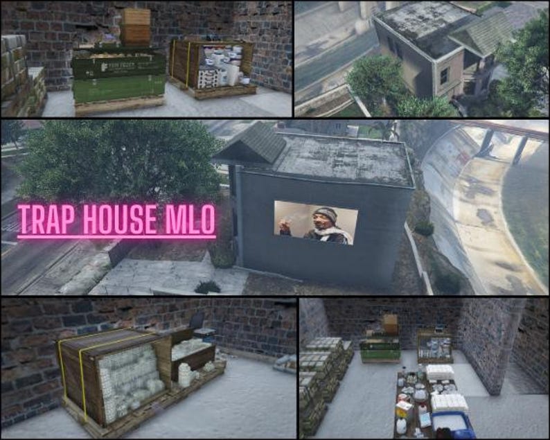 Trap House MLO Fivem | Urban Drug House & Roleplay Hub | Fivem Ready ...