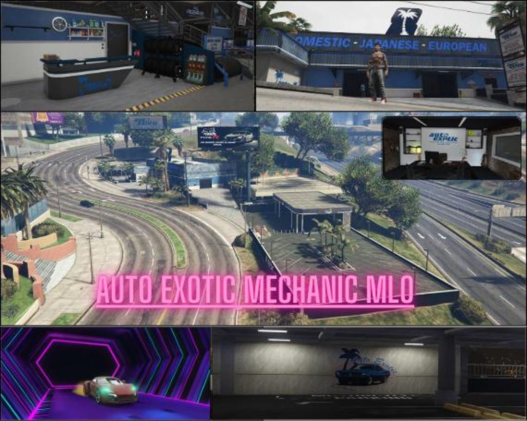 Auto Exotic & Fox Imports MLO for Fivem | Luxury Car Dealership ...
