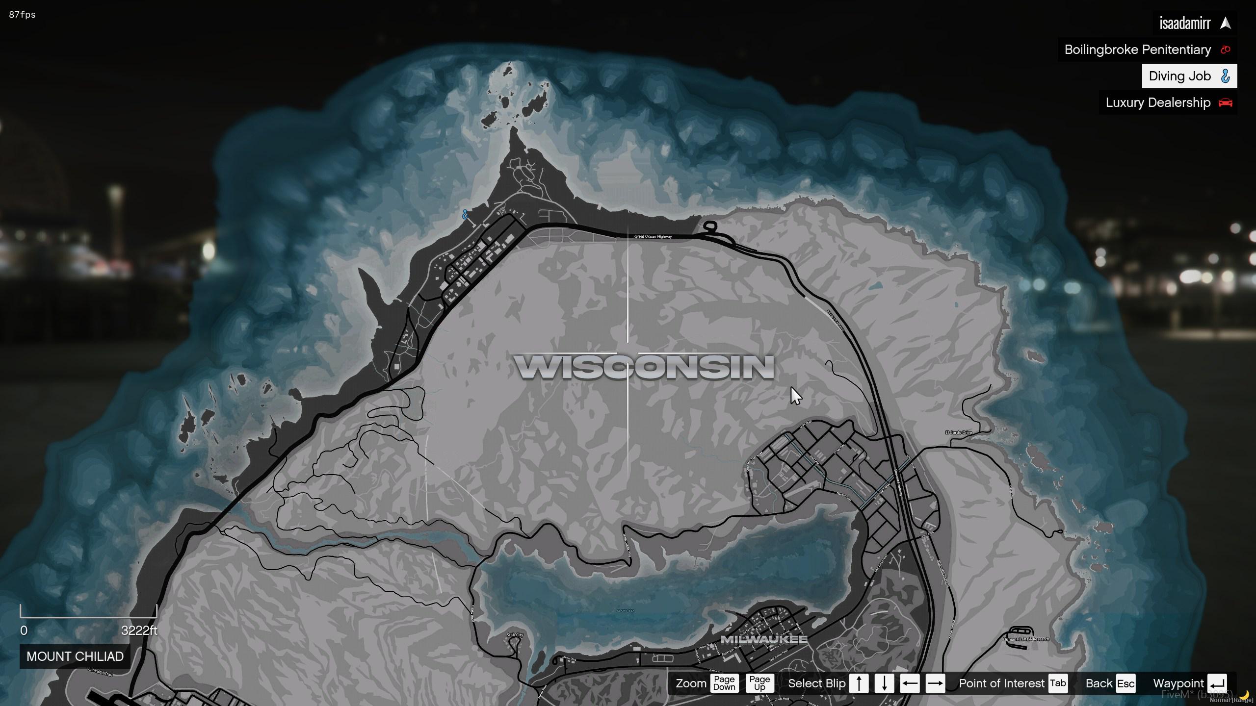 Black Chicago Minimap Fivem Ready - Etsy