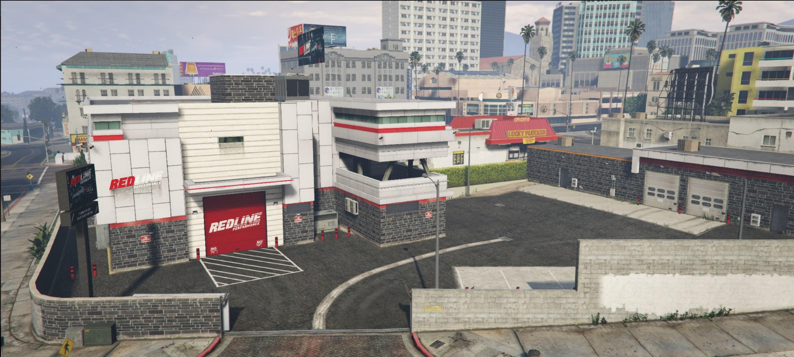 Redline Mechanic & VIP Showroom MLO for Fivem | Mechanic MLO | Fivem ...