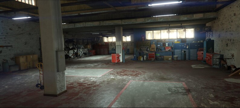 FiveM Biker Mechanic Shop MLO: Custom Motorcycle Garage - Etsy France