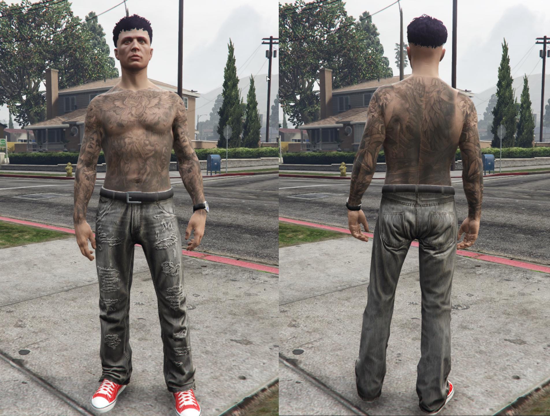 Fivem 16 Fullbody Tattoos Pack - Etsy