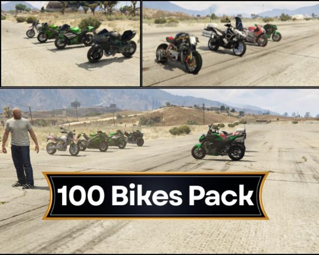 100 Bikes Pack Fivem Ready - Etsy Canada