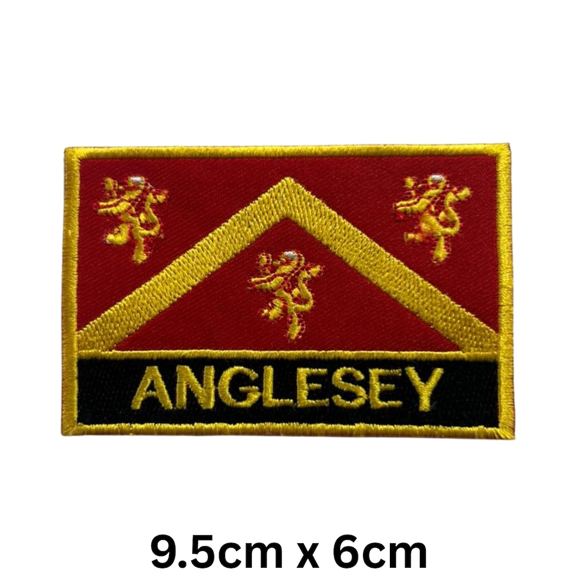 UK County Flag Patch – Embroidered Iron-on or Sew-on Badge Applique ...