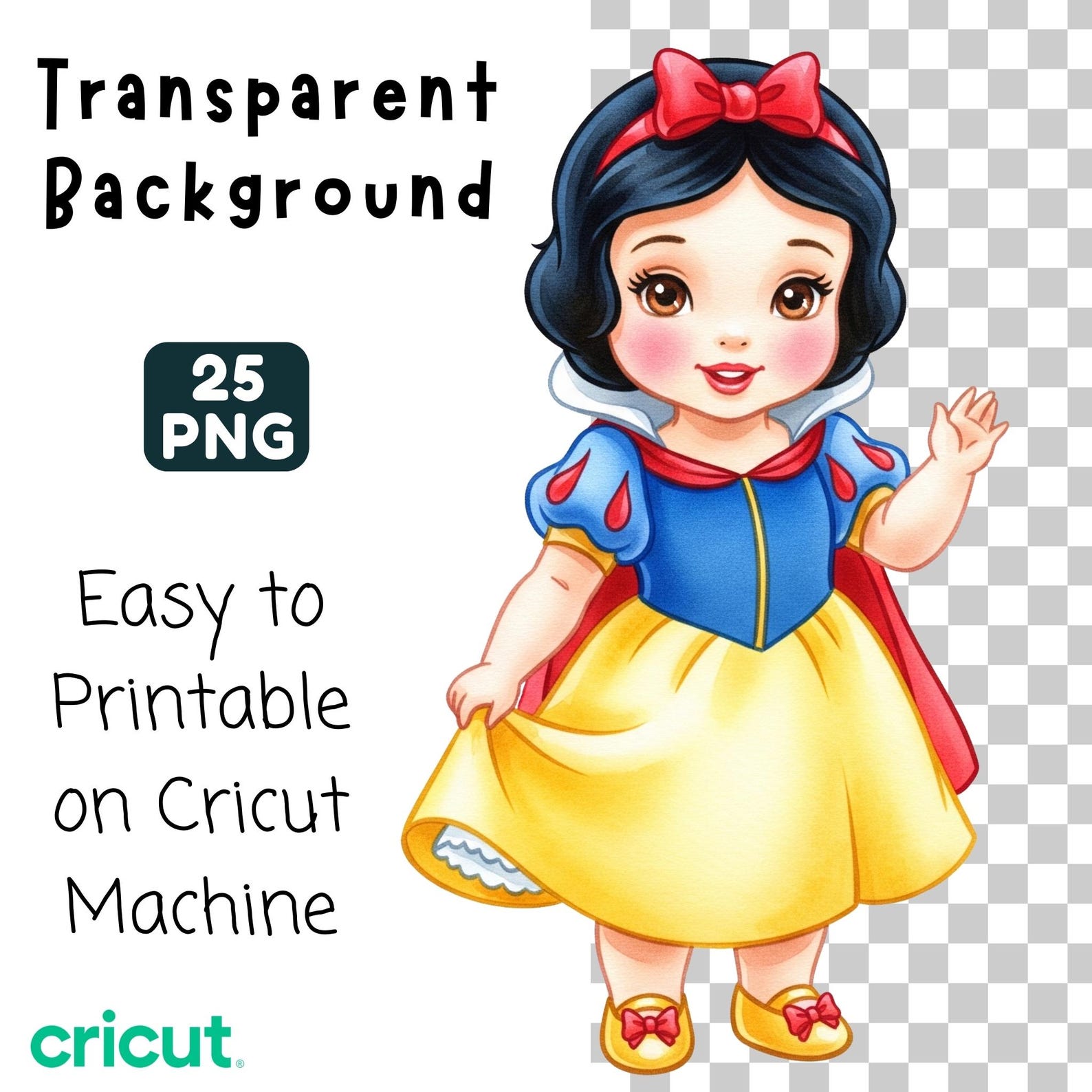 Watercolor Little Princess Clipart, Baby Little Princess Clipart, 25 ...