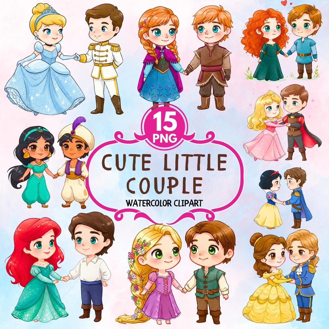 All Princes and Princess Cliparts Little Prince Princes, Hand Drawn ...