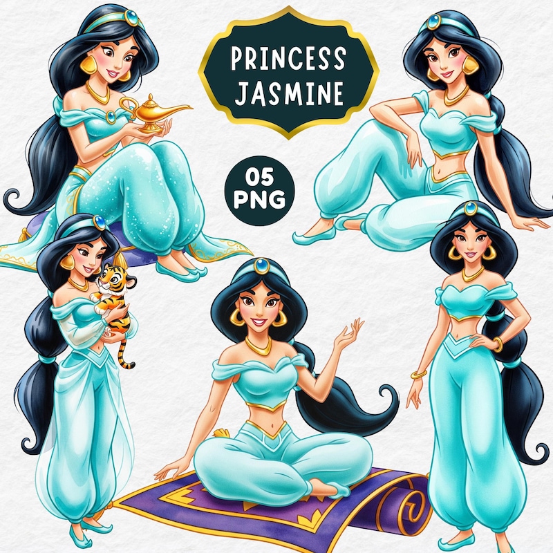 Jasmine Cake Topper - Etsy