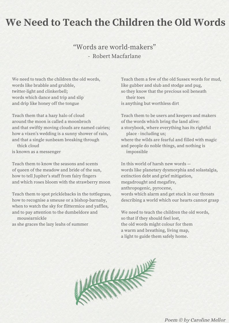 Poetry, Poem, Digital, Download, PDF, Print, Printable Poem, Wall Decor ...