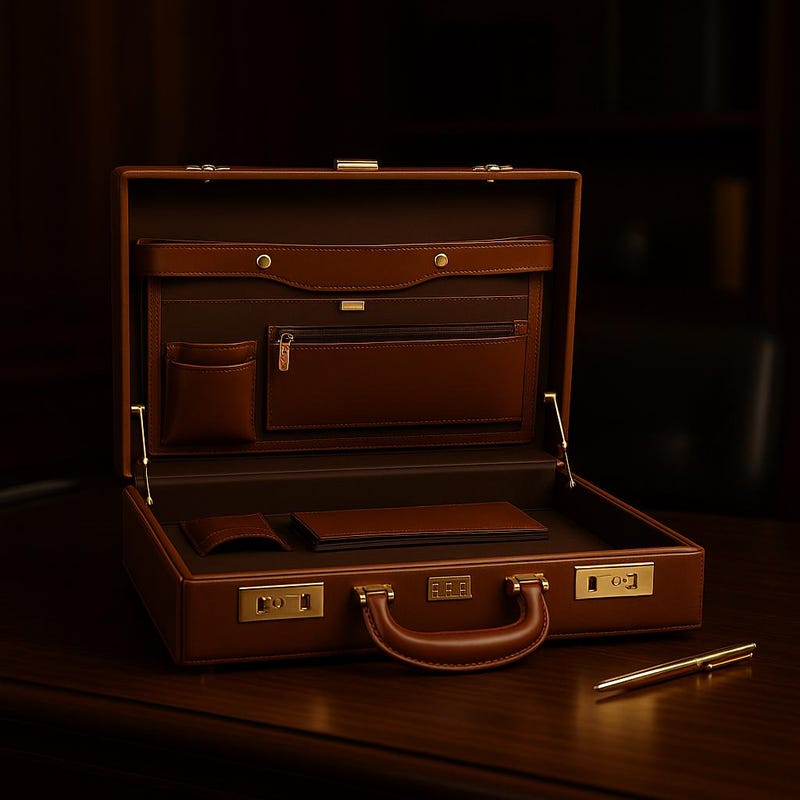 Handmade Briefcase - Etsy