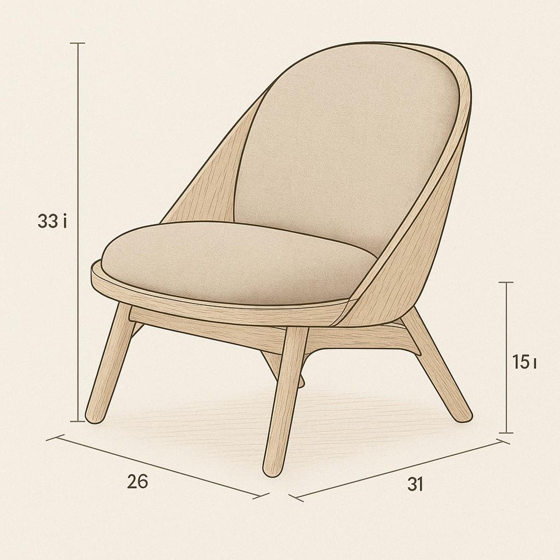 Foldable Japandi Lounge Chair DIY Plan: Minimalist Woodworking ...