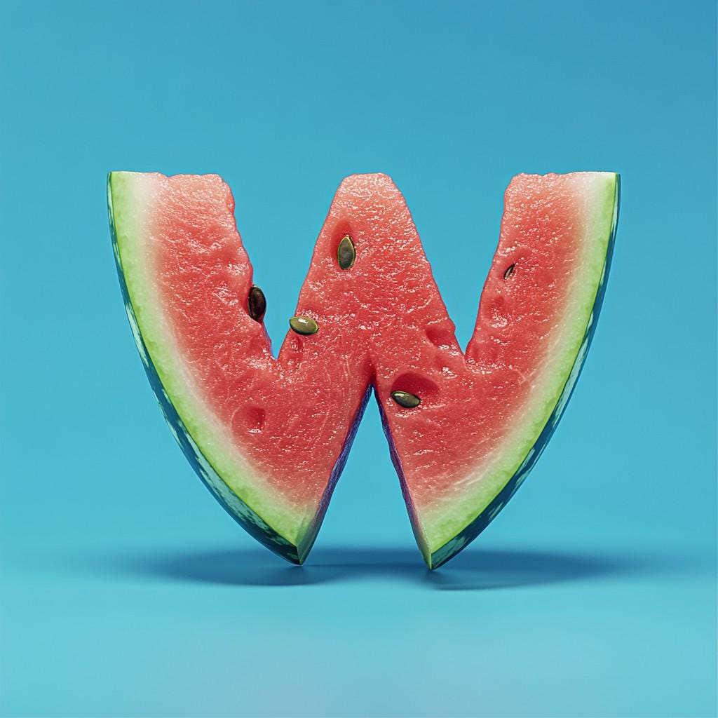 Fruit Shape Letters Midjourney Prompts, AI Prompts for Creative Fruit ...