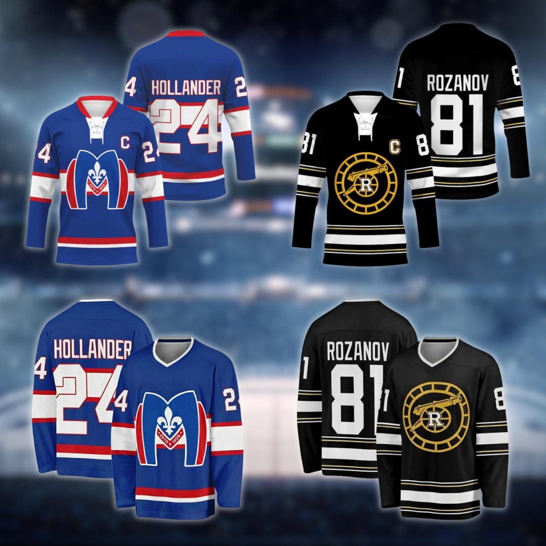 Team Hollanov Hookey Jersey, Rope Hockey Jersey,hudson Williams Connor ...