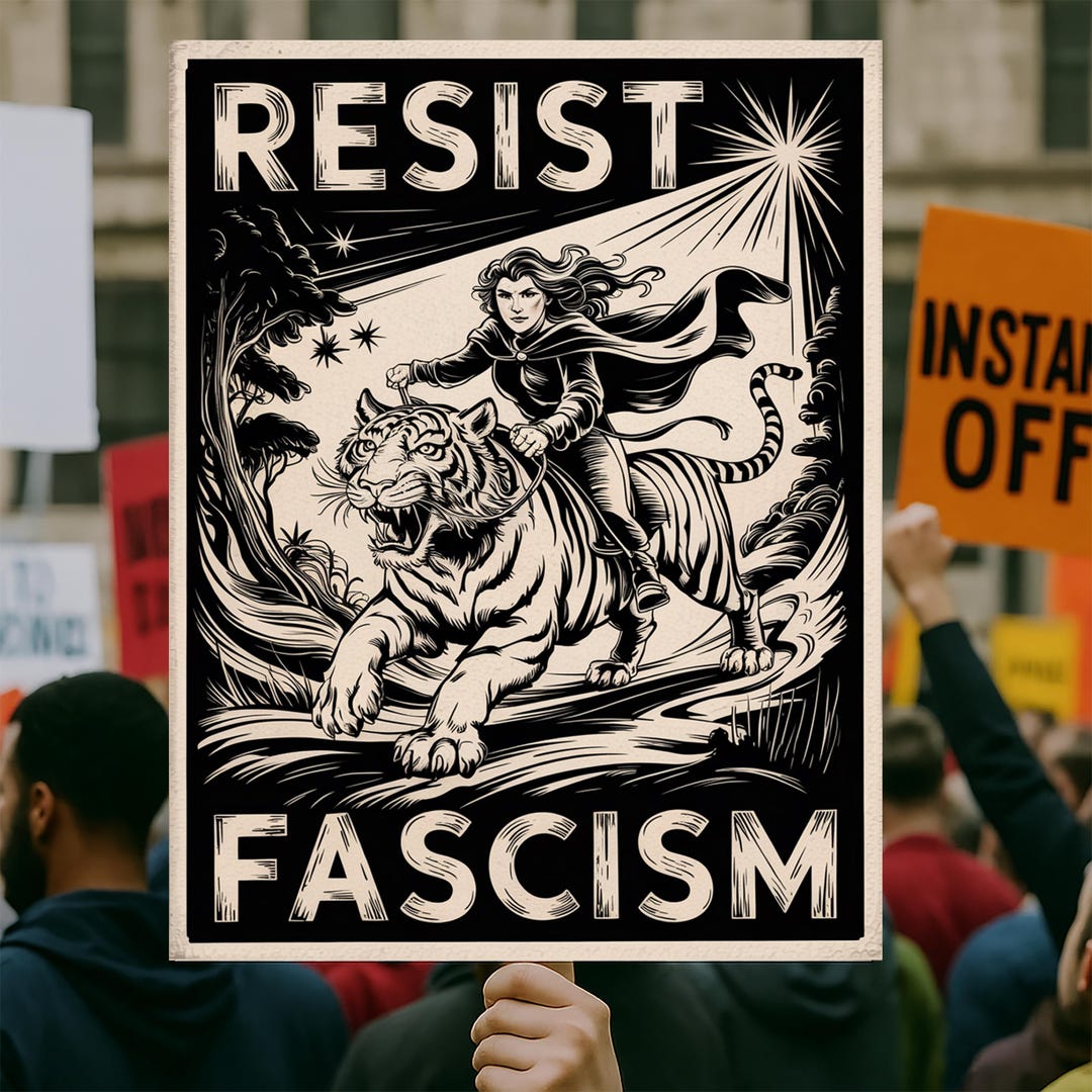 Resistance Nope to Fascism Protest Sign PRINTABLE, Anti-trump Poster ...