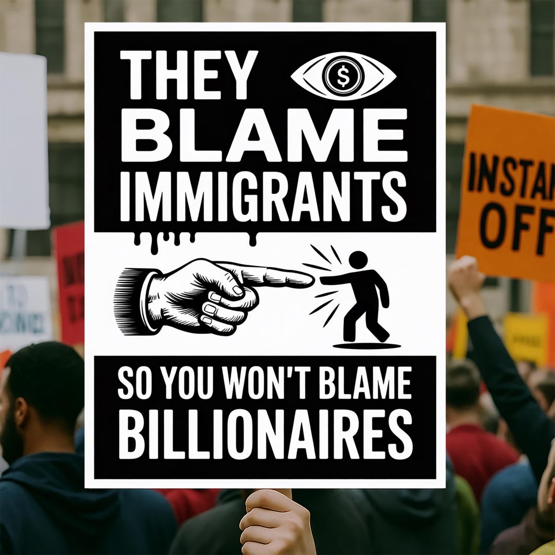Anti ICE Protest Poster, Political Activist Rally Sign (digital ...