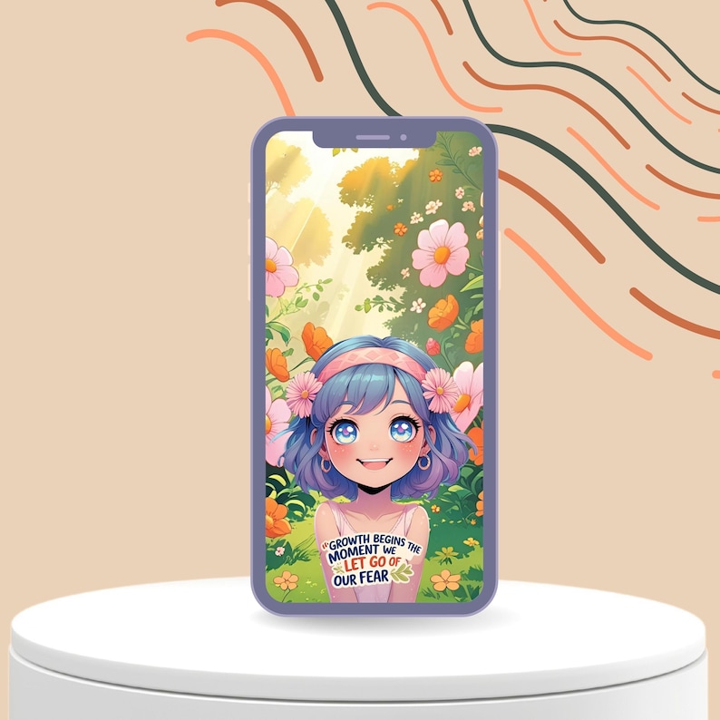 Inspirational Phone & Desktop Wallpaper, Cute Aesthetic (digital ...