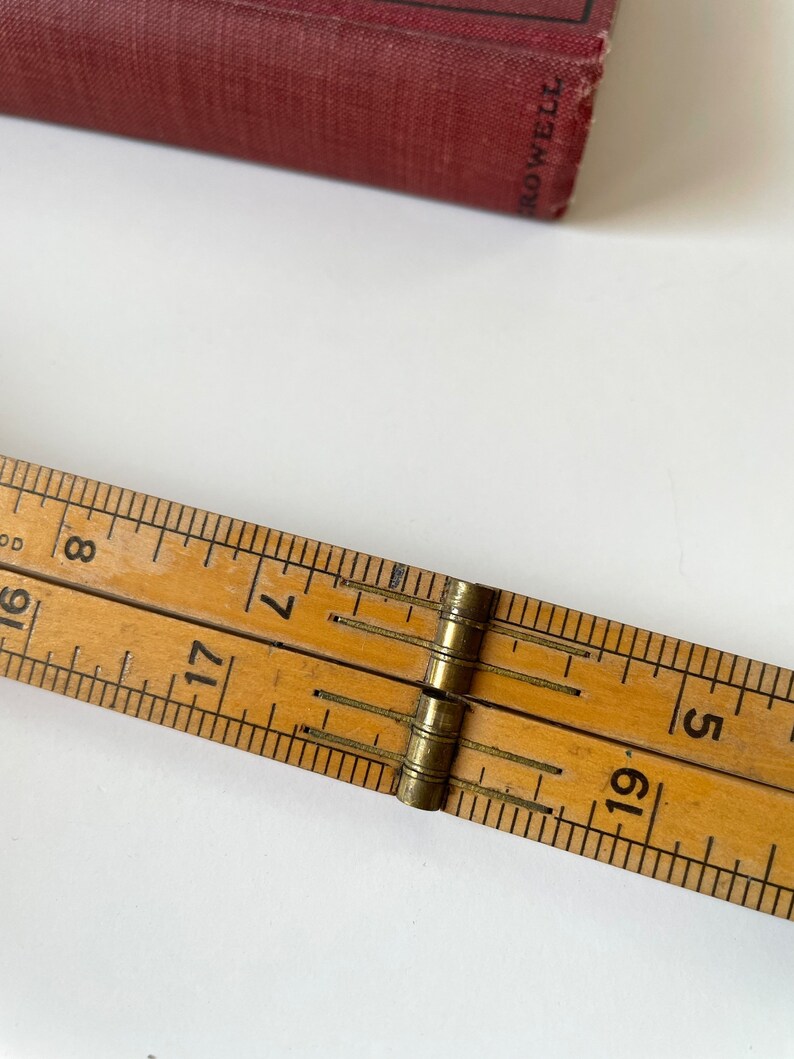 Vintage Stanley Boxwood Folding Ruler No. 68 24 Inches Wood - Etsy