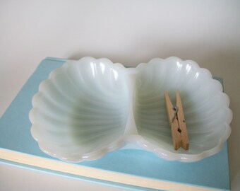 Milk Glass Shell | Etsy