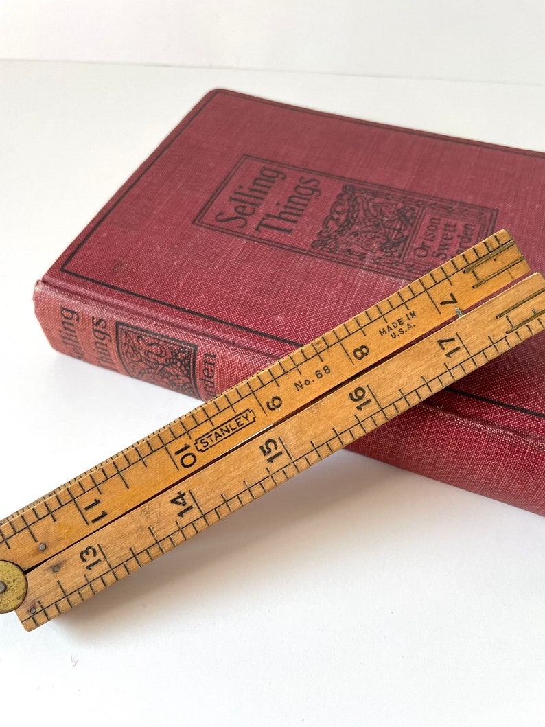 Vintage Stanley Boxwood Folding Ruler No. 68 24 Inches Wood - Etsy