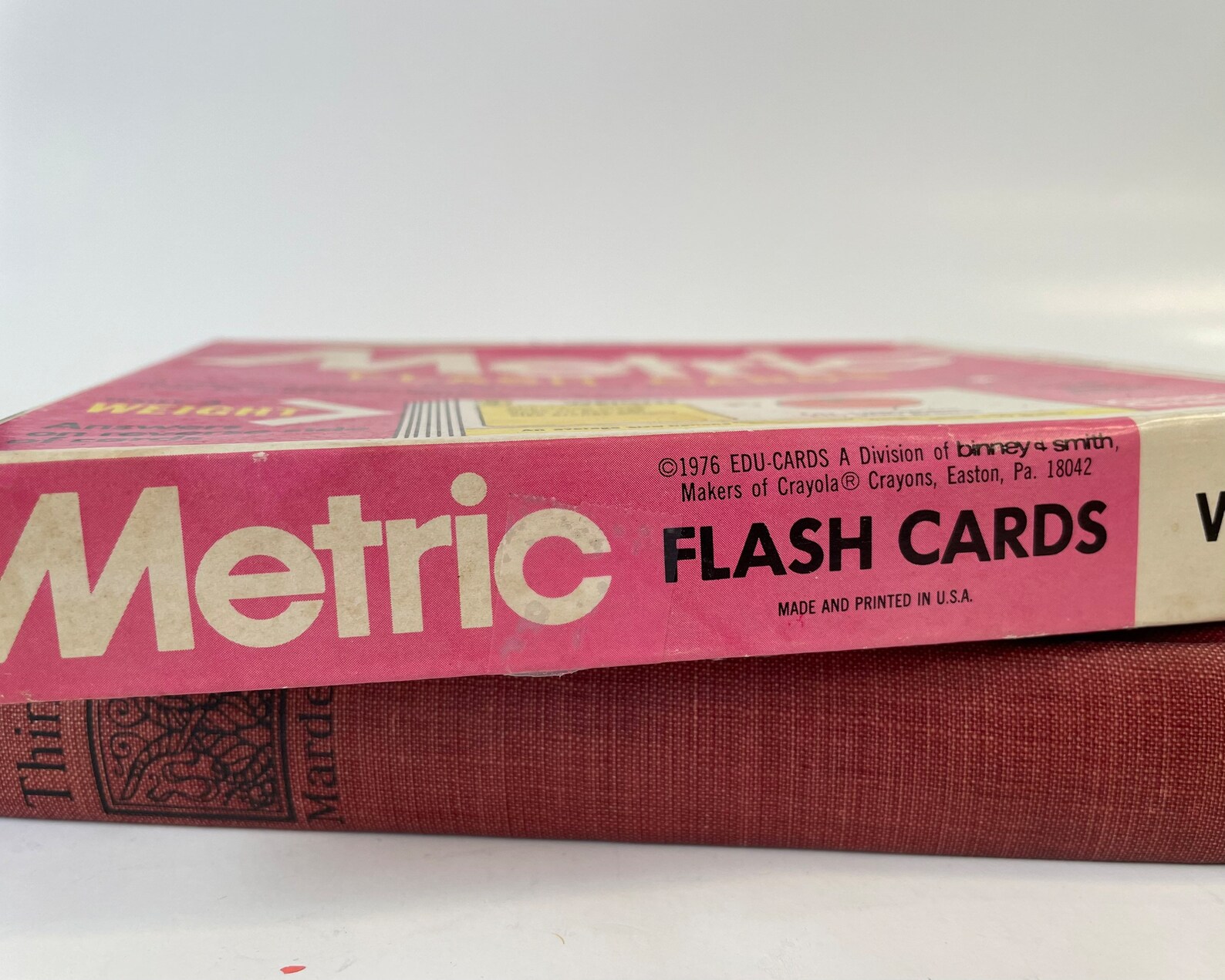 Vintage Metric System Flash Cards, Series 3 Weight, Binney and Smith 1976 - Etsy