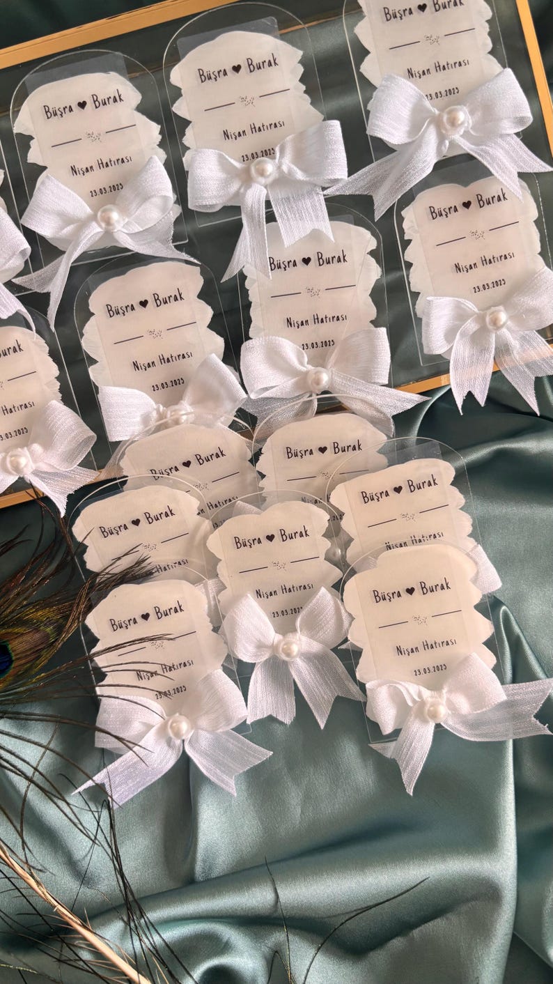 Transparent Wedding Magnet, Wedding Favors, Engagement Gifts ...