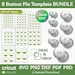 Button Pin Template Bundle: DIY Custom Badges (digital Download) - Etsy