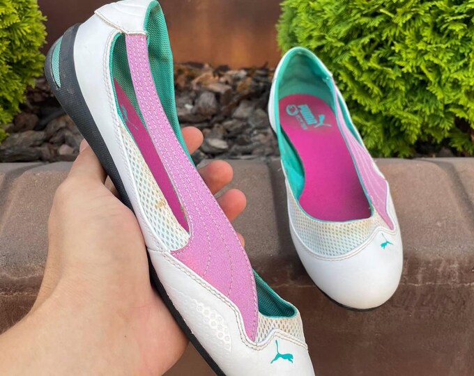 Vintage Puma Speed Princess Ballet Flats Racing Size 6.5(25.5cm) - Etsy